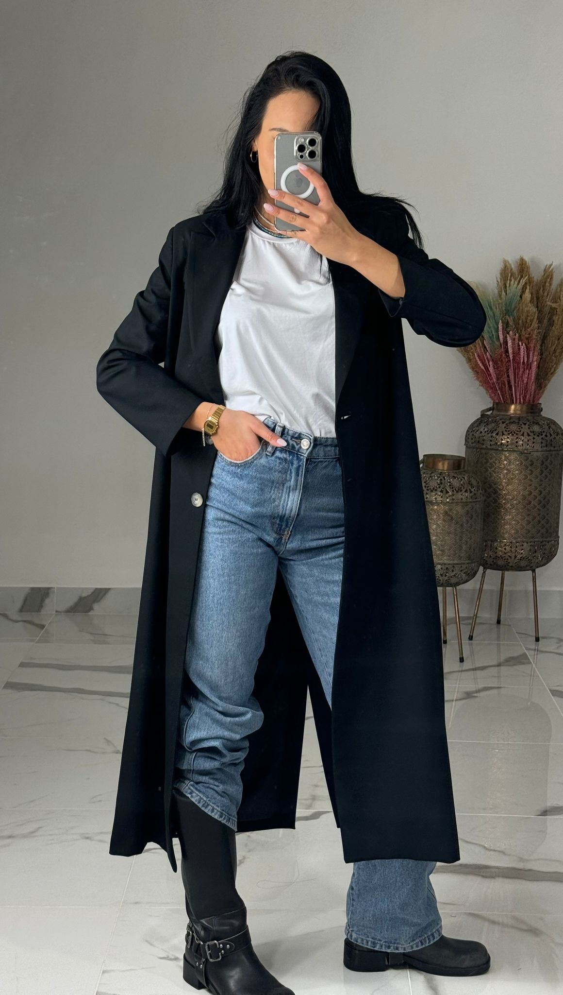 Soprabito nero - Have one – Grazia Boutique Shop